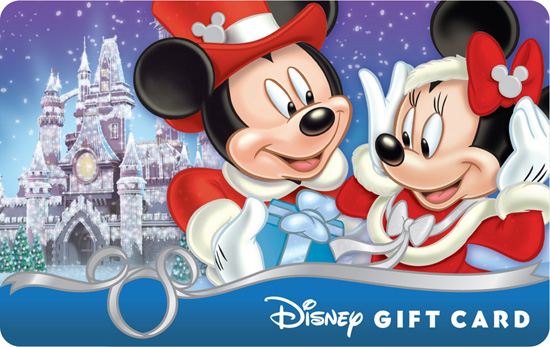 DisZine » Blog Archive » New Disney Gift Card Designs Released for the ...
